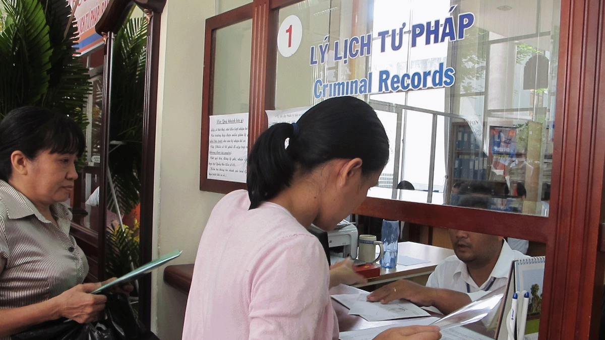 21 thủ tục bãi bỏ quy định yêu cầu nộp Phiếu lý lịch tư pháp