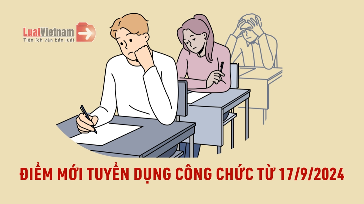 5 điểm mới Nghị định 116/2024/NĐ-CP về tuyển dụng công chức